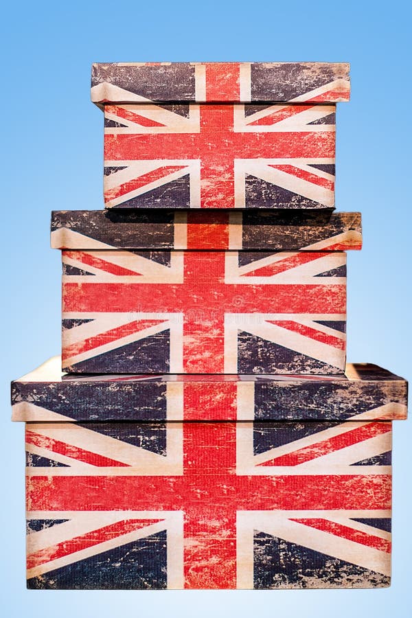 Three British Boxes stock photo. Image of line, great - 48274092