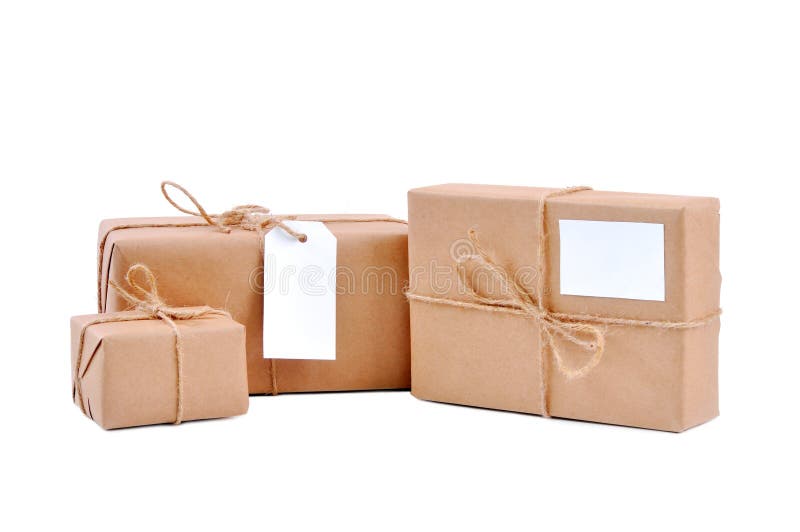 Brown Packages stock photo. Image of shot, surprise, packages - 13554682