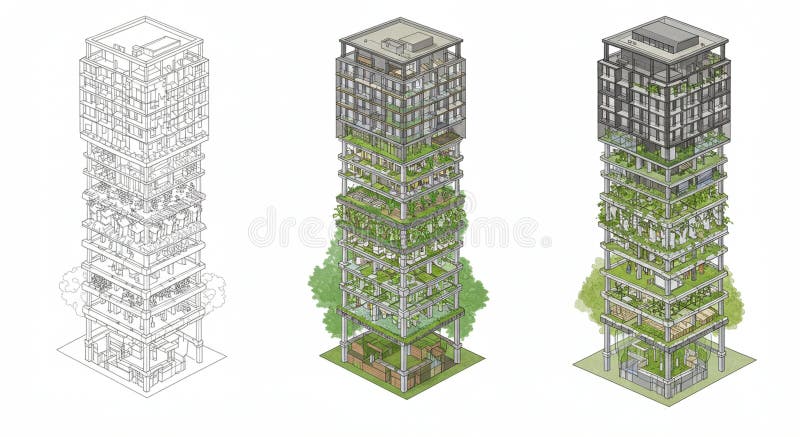 Depict Architectural Evolution Stock Illustrations – 5 Depict ...