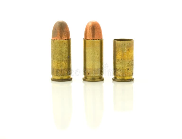 Three bullets stock photo. Image of bullets, weapons, ammunition - 3995906