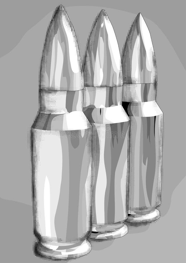 Three bullets vector icon stock vector. Illustration of sign - 153439084