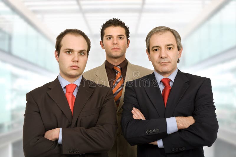 Three stock photo. Image of reviewing, manager, portrait - 40920914