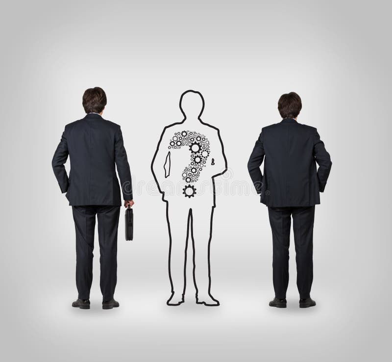 Three businessman stock image. Image of career, mechanical - 50516079