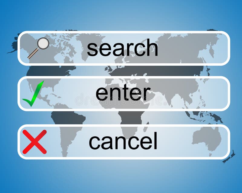 Three buttons stock illustration. Illustration of keyboard - 33205068