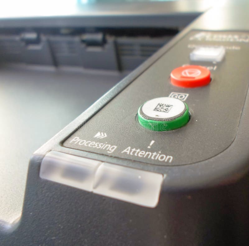 Buttons of printer stock image. Image of blue, screen, navigation - 707167