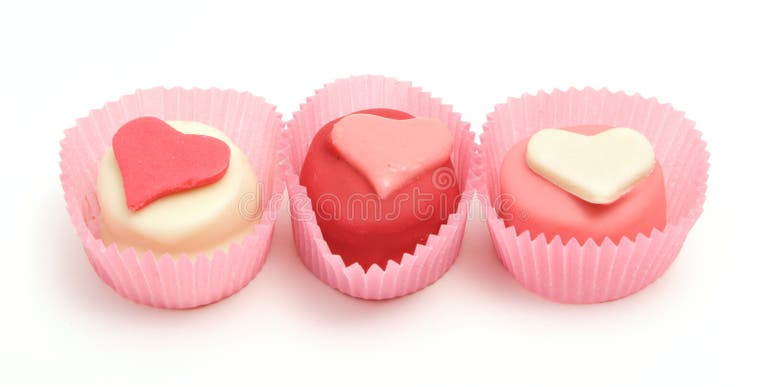 Three cakes stock photo. Image of cakes, hearts, food - 4083810