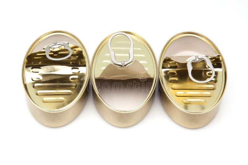 Three cans stock photo. Image of metal, container, three - 30468550