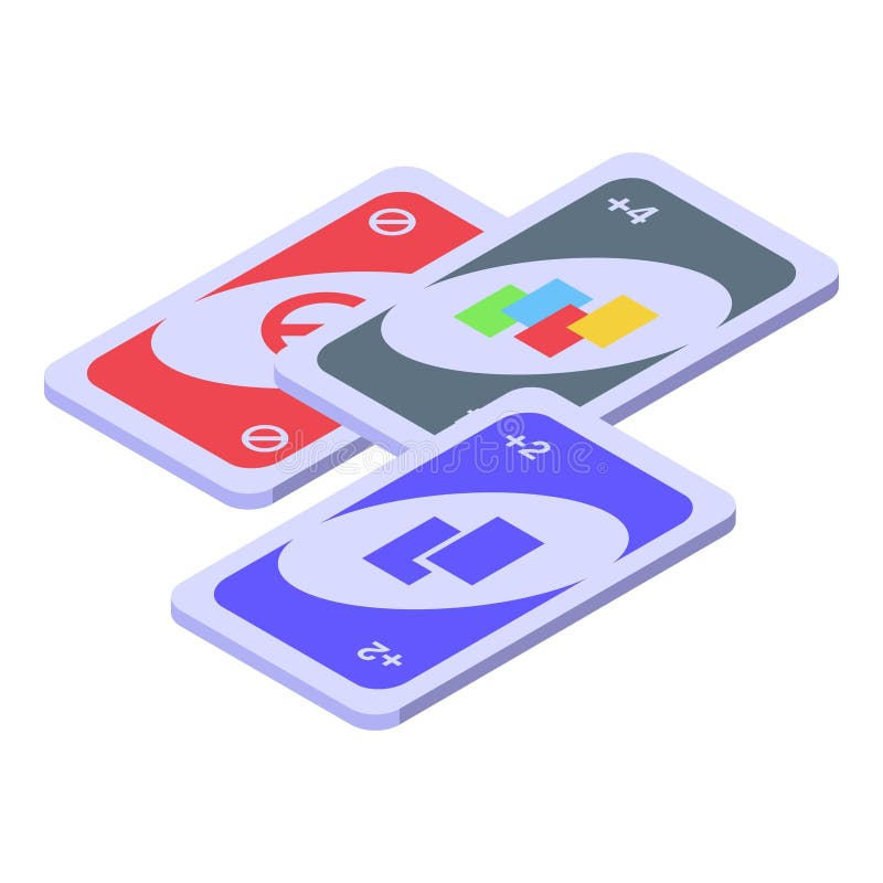 Three Cards are Lying on Top of Each Other during a Card Game Stock ...