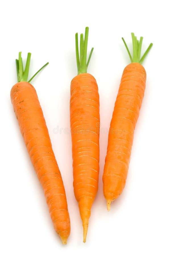Three Carrots Stock Images - Image: 6620714