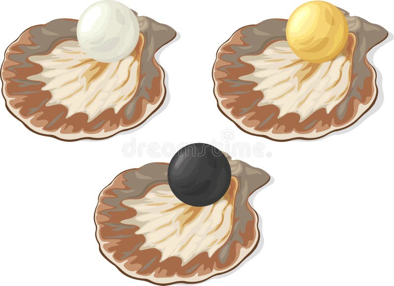 Color Pearls Cartoon Stock Illustrations – 254 Color Pearls Cartoon ...