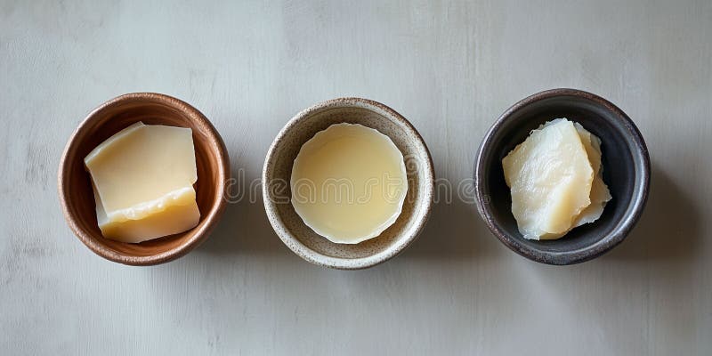 Different Solidified Droplets of Sunny Pine Tar on the Surface of Wood ...