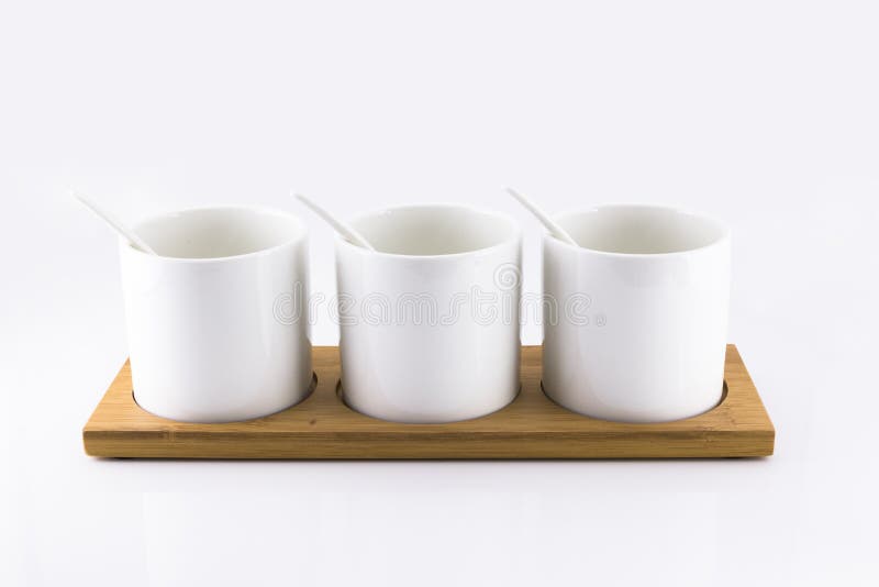 Three ceramic cups stock photo. Image of white, life - 36629872
