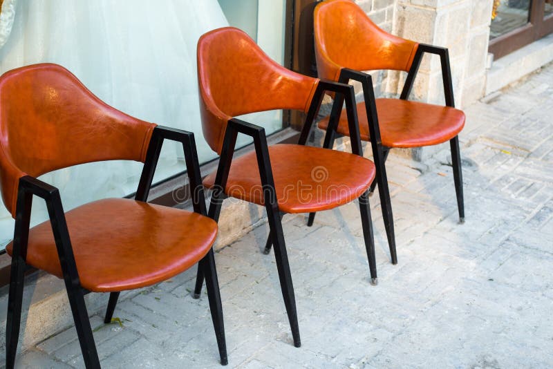 Three chairs stock image. Image of chairs, elegance - 106674133