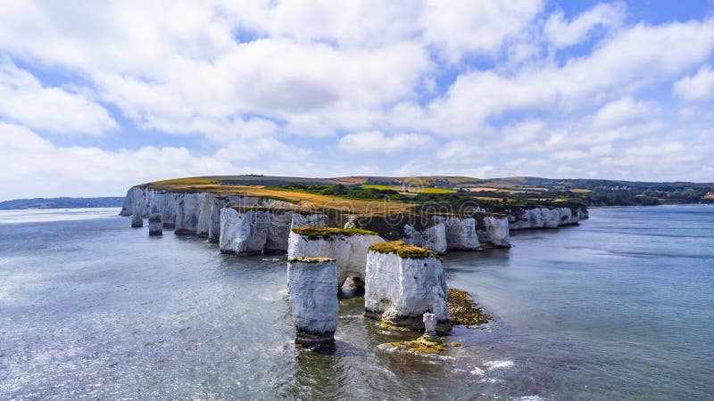 Old Harry Rocks stock photo. Image of dorset, jurassic - 252541468