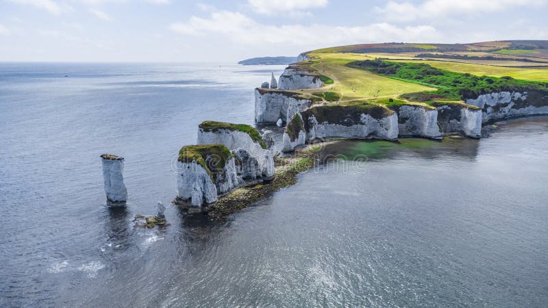 Old Harry Rocks stock image. Image of ocean, needles - 252541483