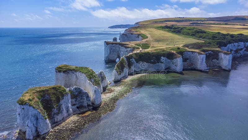 Old Harry Rocks stock photo. Image of harry, jurassic - 252541466