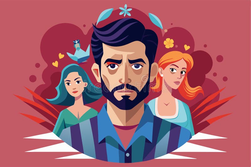 Three Characters Express Complex Emotions, Highlighting Jealousy and ...