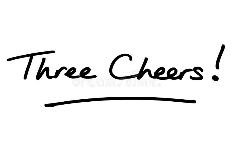 Cheers Writing Stock Illustrations – 550 Cheers Writing Stock ...
