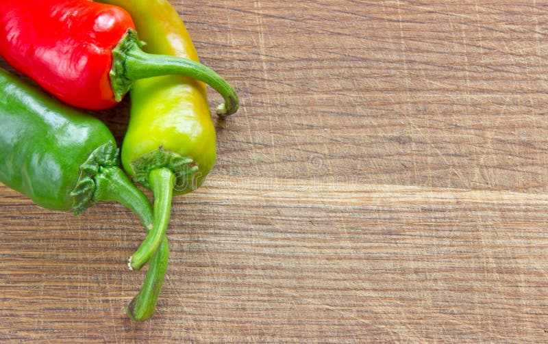 Three chili peppers stock image. Image of natural, salsa - 34528861