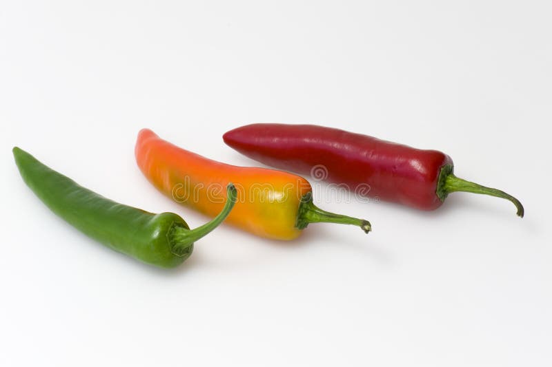 Three chillies stock image. Image of colour, chili, metal - 27815507