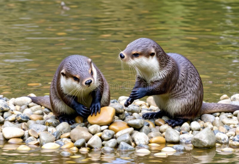 Three Chimps Performing Synchronized Dance Moves Stock Illustration ...