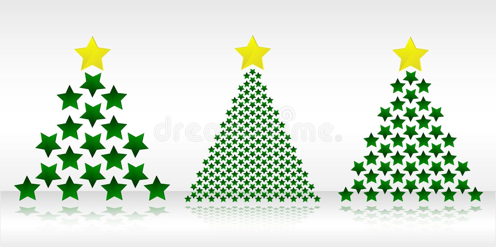 Christmas Tree - geometric stock illustration. Illustration of bright ...