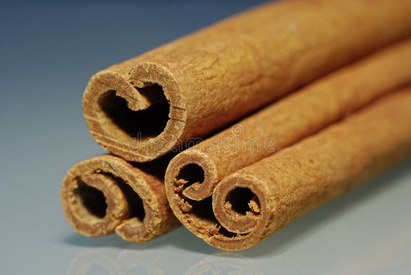 Three cinnamon sticks stock image. Image of rolls, brown - 13292589