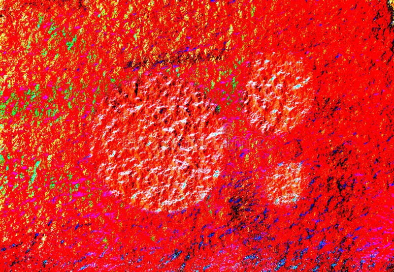 Three Circles of Different Sizes, Abstraction, Large Round Spots. Stock ...