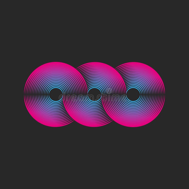 Infinity Circles Three Stock Illustrations – 154 Infinity Circles Three ...