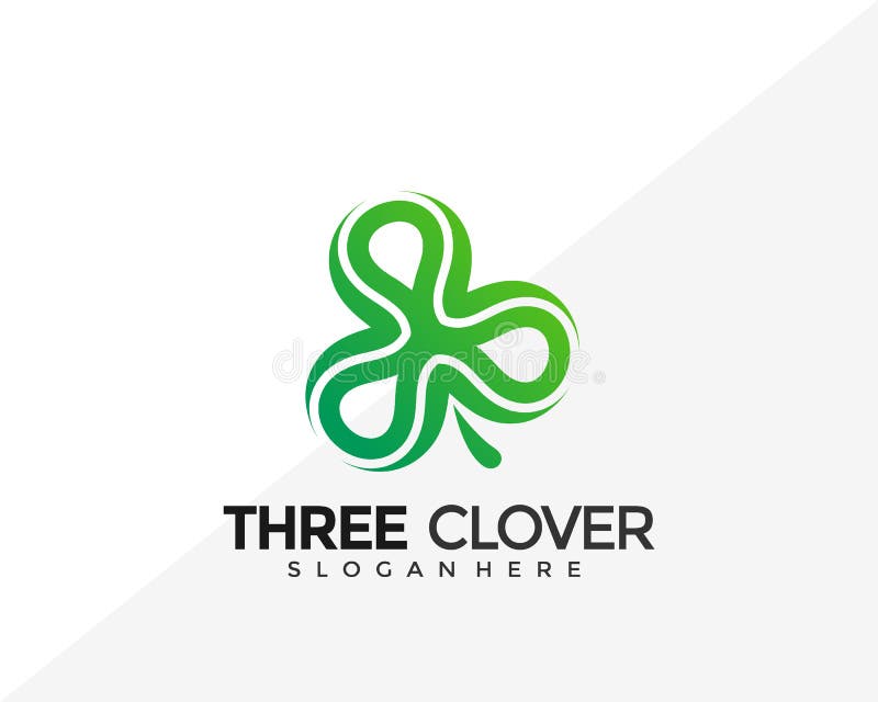 Three Clover Logo Design. Creative Idea Logos Designs Vector ...