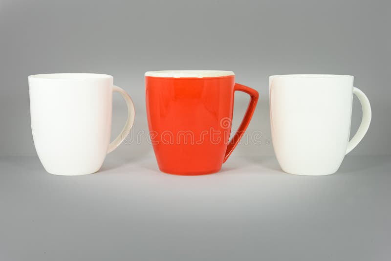 Three Coffee Mugs Picture. Image: 4415509