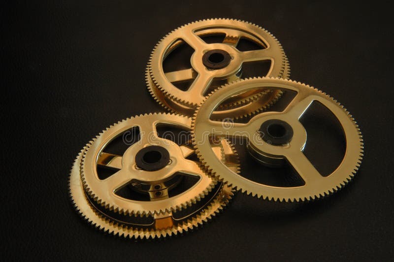Three Cog Wheels Picture. Image: 15297577