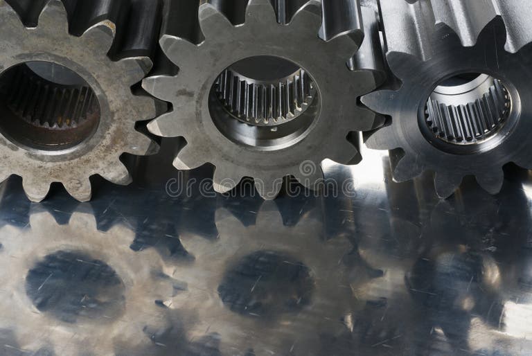 Three cogs in a row stock image. Image of gears, cogs, tools - 809153