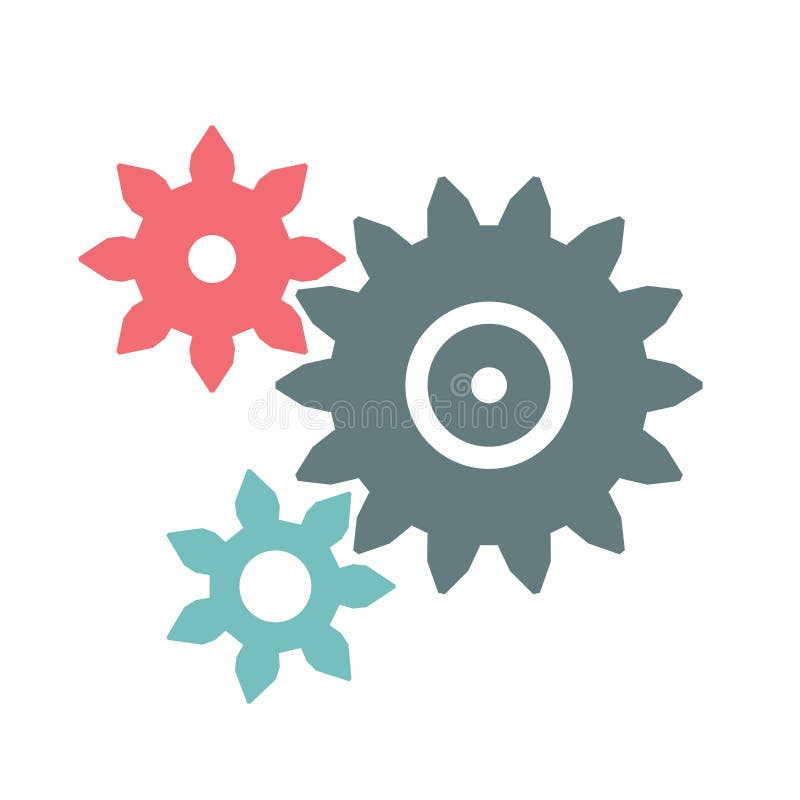Three Gears Working Together Stock Illustrations – 81 Three Gears ...