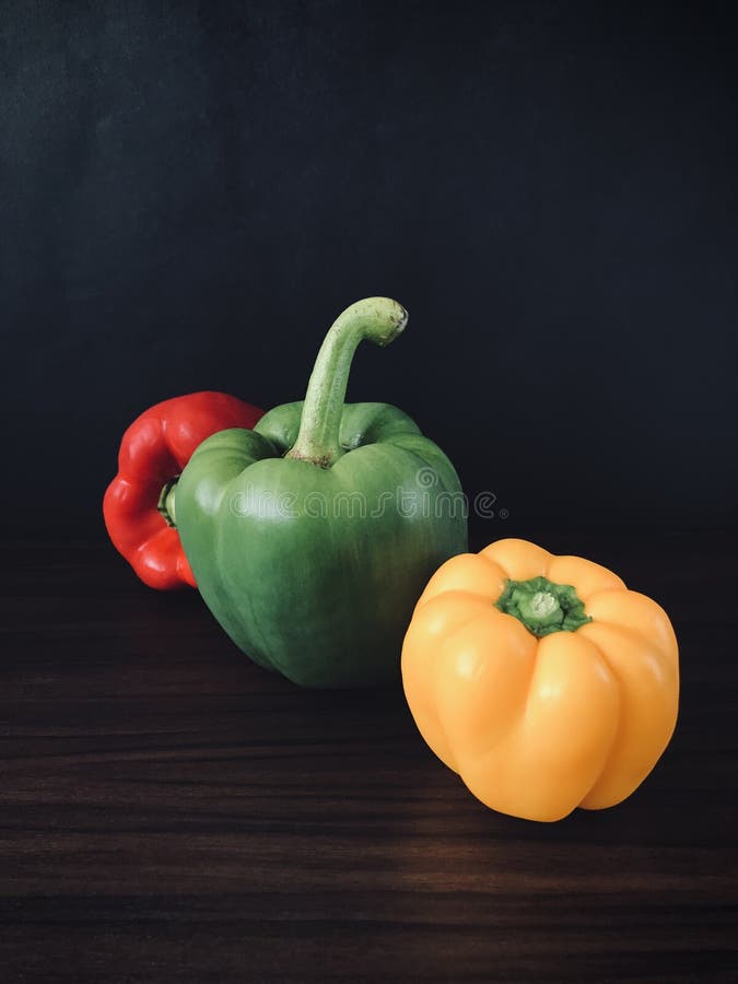 Capsicum Black and White, Monochrome Photo Image. Stock Image - Image ...