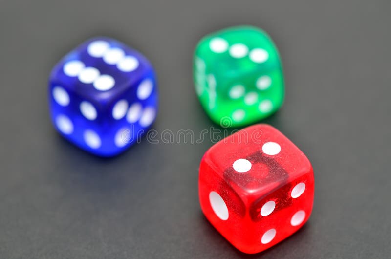 Color Dice stock image. Image of game, odds, color, casino - 3135047