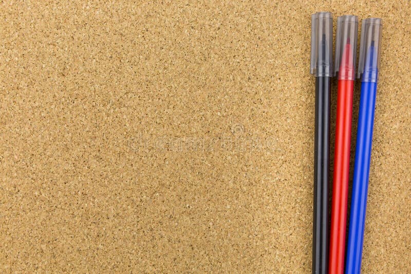 Three Color Marker Cork Board Stock Photos - Free & Royalty-Free Stock ...