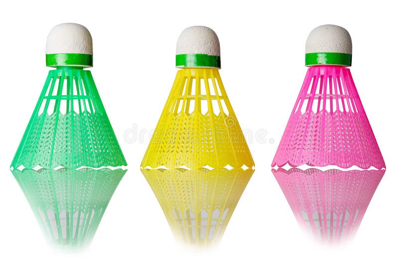 Three Color Shuttlecocks Stock Photos - Free & Royalty-Free Stock ...