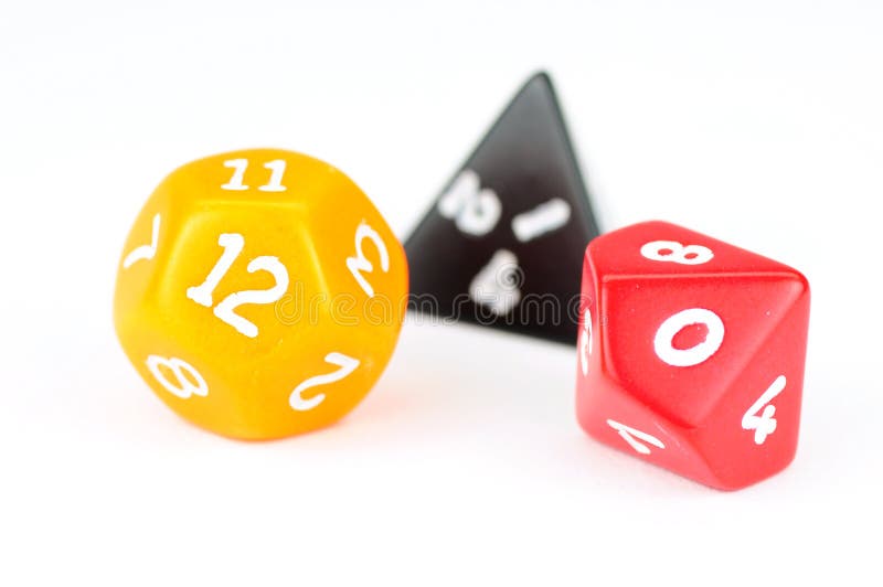 Three Colored Dice on White Stock Photo - Image of macro, number: 37860030