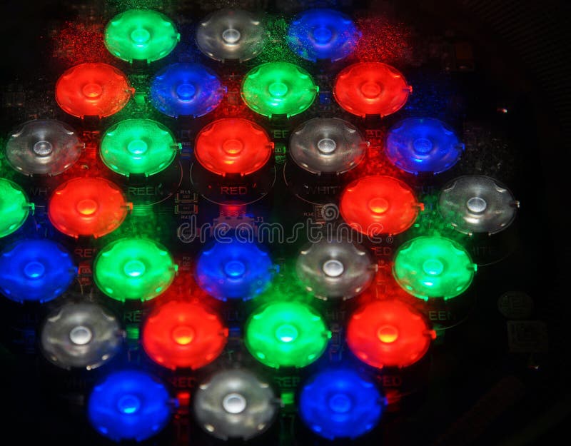 Three-colored light stock image. Image of city, illumination - 230247923