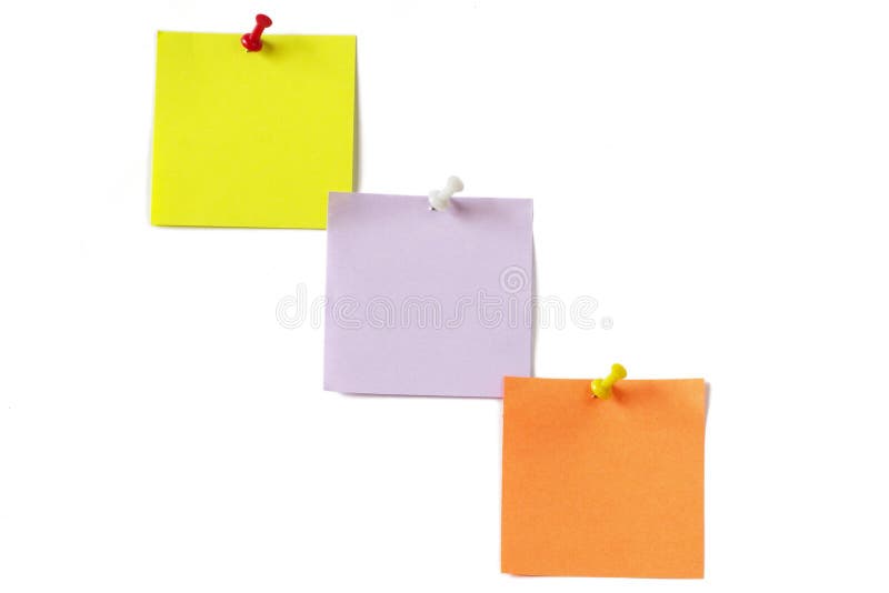 Color Notes stock image. Image of element, arts, attachment - 12535665
