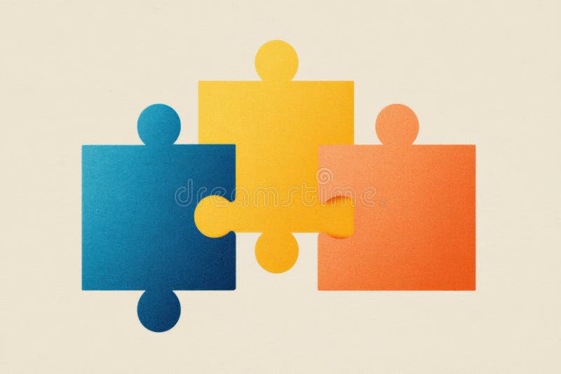 Mismatched Puzzle Pieces in User Interface Design Create Visual ...