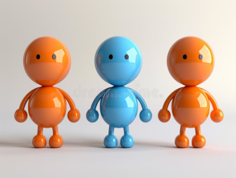Three Robots Standing Row Stock Photos - Free & Royalty-Free Stock ...