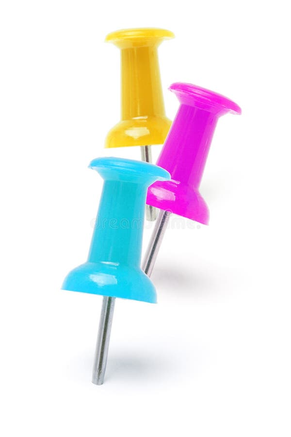 Multicolor push pins stock photo. Image of push, paper - 17721026