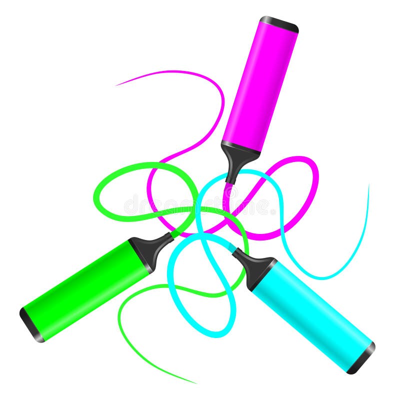 Three colors stock vector. Illustration of school, icon - 33017993