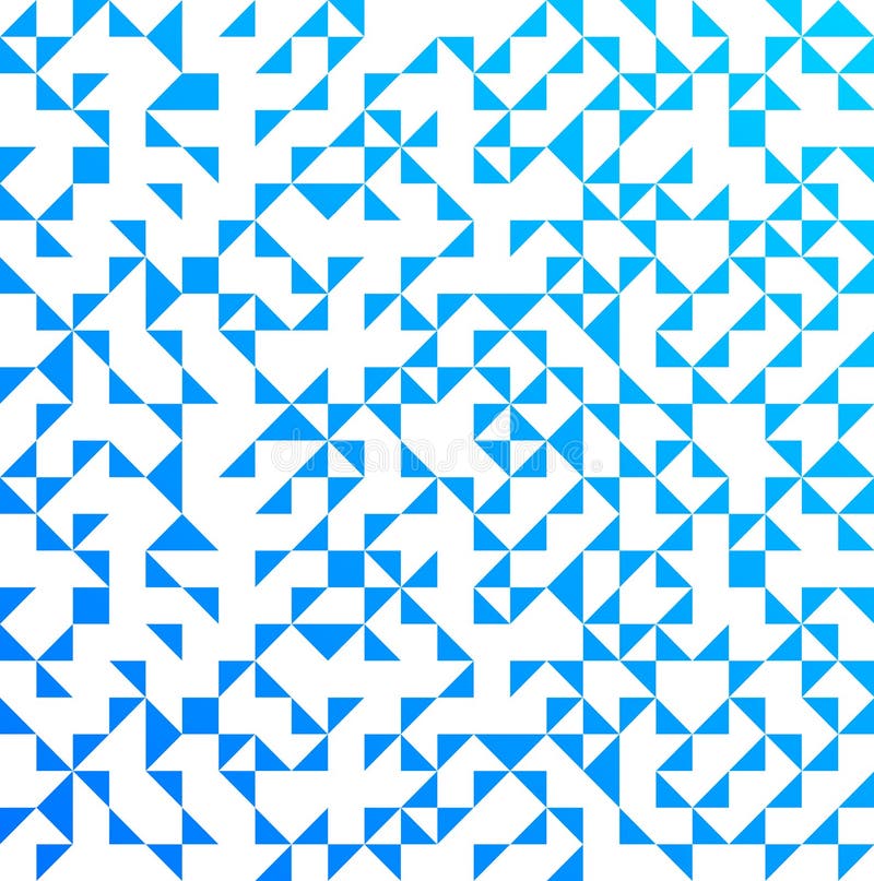 Three Colour Geometric Triangle Wallpaper, Vector Illustration Stock ...