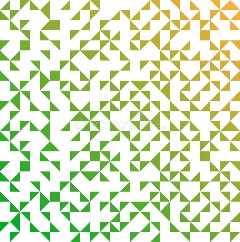 Three Colour Geometric Triangle Wallpaper, Vector Illustration Stock ...