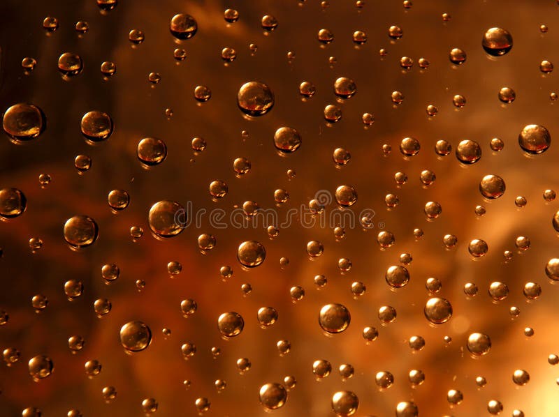Three-coloured drops stock photo. Image of drip, golden - 10921984