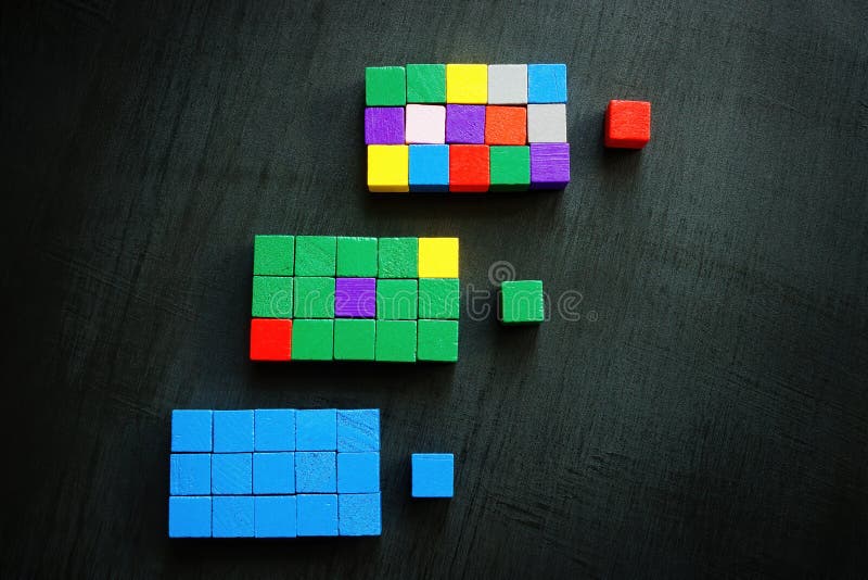 Three Columns of Colored Cubes with Leaders. Diversity and Inclusion at ...