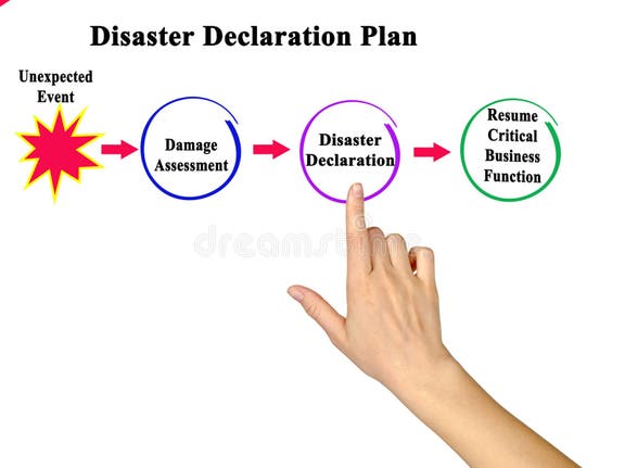 Components of Disaster Management Stock Photo - Image of concept, woman ...